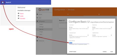 Switch Between Sitemaps In Basic UI Items Sitemaps OpenHAB Community