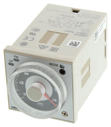 H3ba N8h 110 Vac Omron Industrial Automation Analog Timer 8 Pin H3ba N Series
