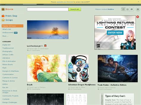 Deviantart Com Deviantart Discover The Largest Online Art