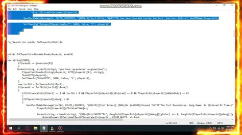 How To Add Influence Turf In Samp Samp Script God Development