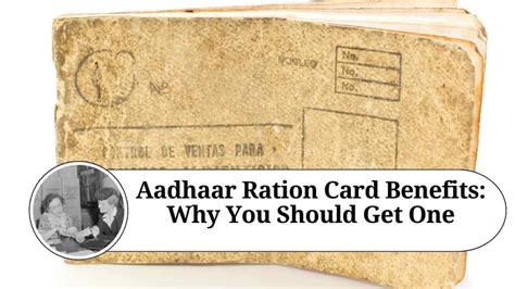 Aadhaar Ration Card Benefits Why You Should Get One Marg Erp Blog