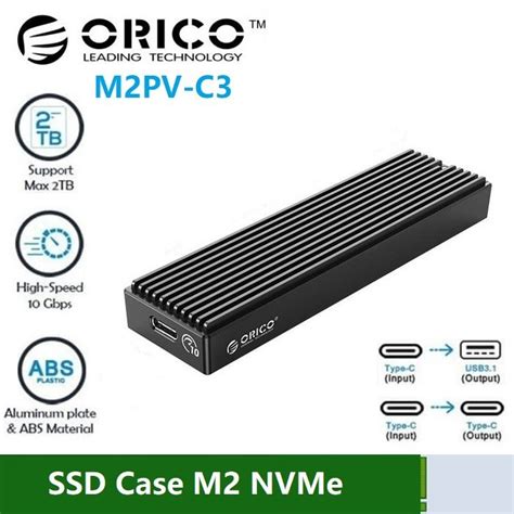 Jual Casing Ssd M Nvme Ssd Enclosure Usb Type C Orico M Pv C Kota Malang Toba Sarinah