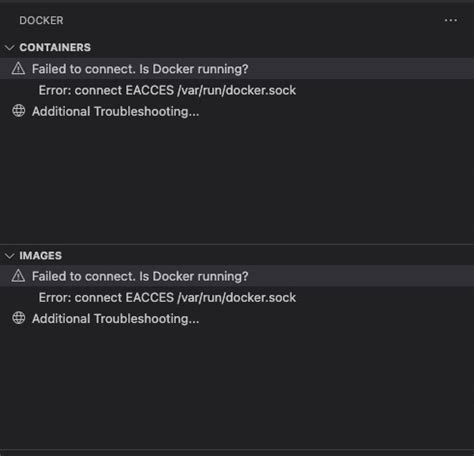How To Use The Docker Extension When I Am Non Root User Issue 3205 Microsoft Vscode Docker