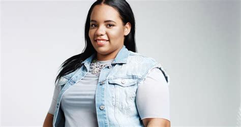 Plus Size Model In Studio Shoot Stock Image Image Of Size Swimsuit