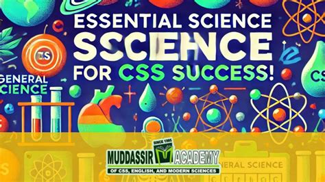 Mastering Css With 5 Essential General Science Concepts Css Exam Sure