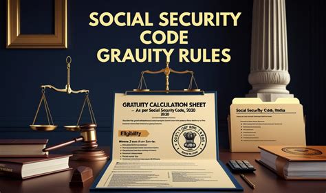 Social Security Code Gratuity Rules Eligibility And Calculation