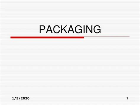 Ppt Packaging Powerpoint Presentation Free Download Id9184648