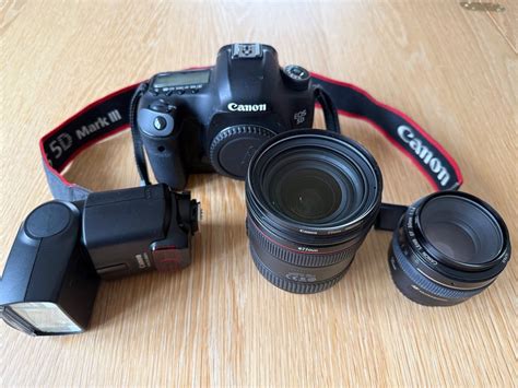 Canon 5d Mark Iii Ef 24 70mm F4 Ef 50mm F 1 4 Gebraucht In Birr