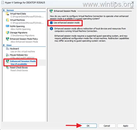 how to invoke hyper v screen resolution prompt