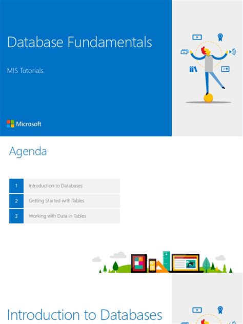 Database Fundamentals Mis Tutorials Pdf Relational Model Databases