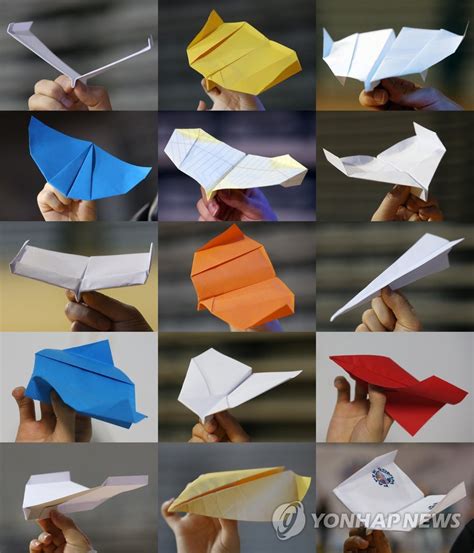 무궁무진한 종이비행기의 세계 연합뉴스