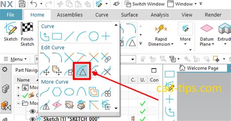 Resize Curve In NX Sketch Cad Tips Resize Curve In NX Sketch Cad Tips