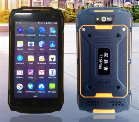 Rtk Gnss Android T15plus Handheld Gis Pda Data Collector Handheld Gps Receiver Gps Survey Device