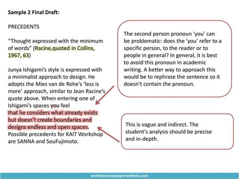 Architecture Assignment Help Ppt