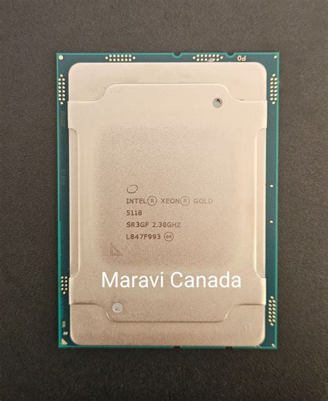 Intel Xeon Gold Ghz Core Mb Lga Cpu Processor Sr Gf Grade A Ebay