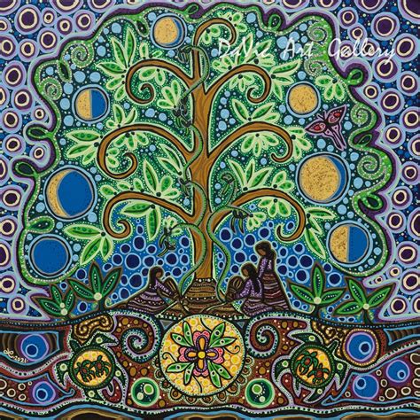 Seven Generations Moons By Leah Marie Dorion Woodland Art