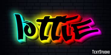 Lottie Graffiti Style Text Effect Generator