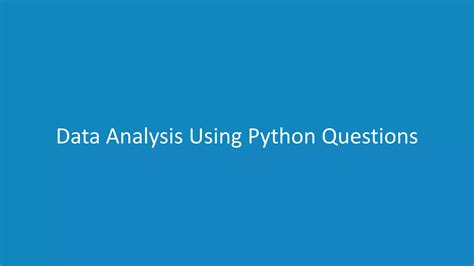 Python Interview Questions And Answers 2019 Edureka Ppt