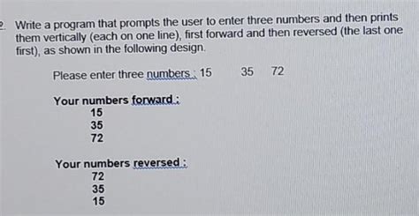 Solved Write A Cprogram For The Above Question By Using