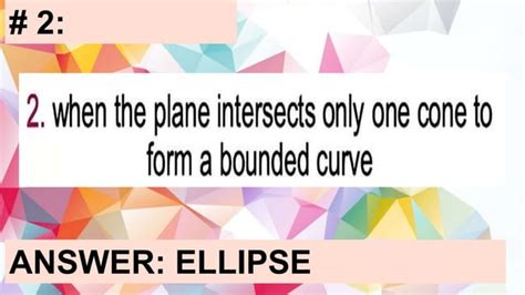 Precalculus Overview Of Conic Sectionspptx