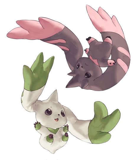 Terriermon And Lopmon Digimon Drawn By Sayoko Danbooru