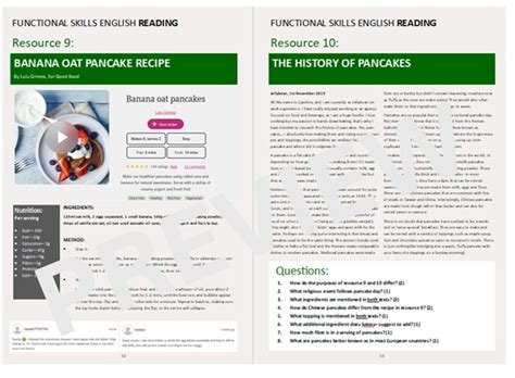 Functional Skills English Reading Practice Version 3 Suitable For Level 1 2 Teens And Adults