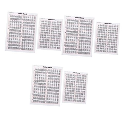 Guitar Chords Capo Chart