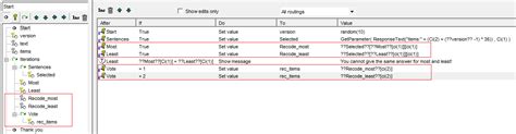 Basic Analysis Of Maxdiff Data Askia Help Centre Automating Insight