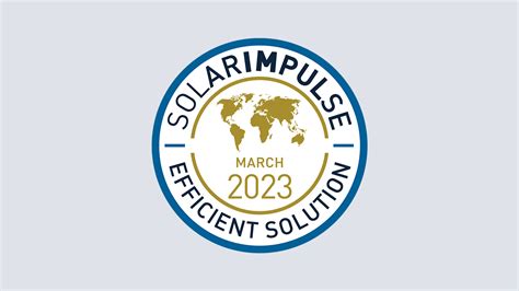 Greeniron Has Been Awarded The Solar Impulse Efficient Solution Label Greeniron