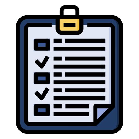 To Do List Generic Outline Color Icon