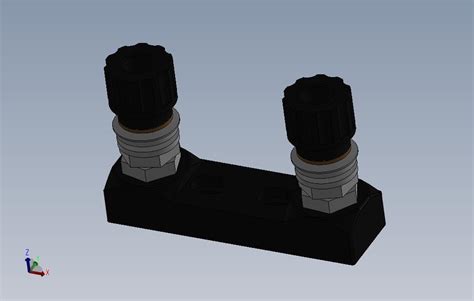 Pudenz425A底座安装保险丝座 SOLIDWORKS 2014 模型图纸免费下载 懒石网