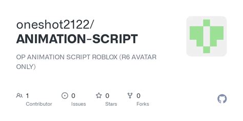 Github Oneshot2122animation Script Op Animation Script Roblox R6