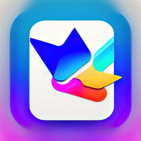 Shopping Software App Icon Generative Ai Stock Illustration Illustration Of Gradient Game