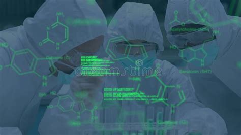 Animation Of Molecules And Data Processing Over Diverse Scientists In
