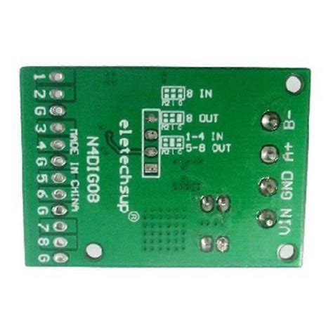 8ch Ingång Utgång Digital Switch Ttl Lvttl Cmos Rs485 Io Control Module Modbus Rtu Kort För