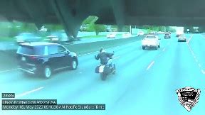 Hit And Run Road Rage Incident Against Motorcyclist Video Itemfix