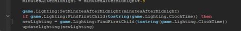 Accessing A Folder In Lighting Matching The Current Clocktime