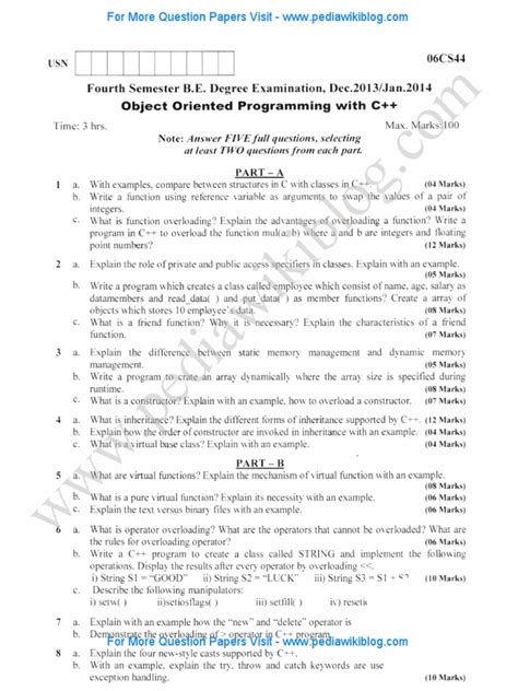 Object Oriented Programming With C Jan 2014 Pdf C Constructor Object Oriented