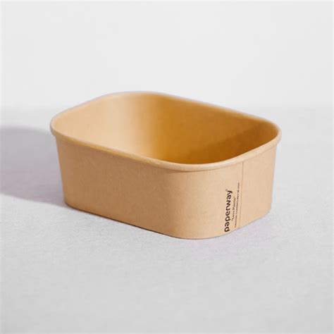 PAPER RECTANGULAR CONTAINER KRAFT 750ML 2B Shop