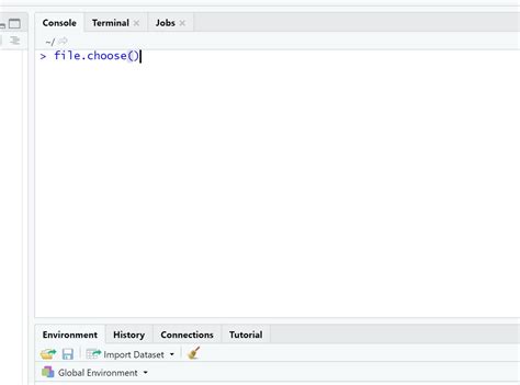 How To Use File Choose In R With Example