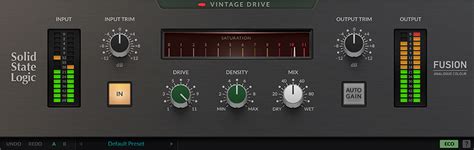 【ブラックフライデーセール】ssl Fusionのステレオ アウトボード ハードウェア Vintage Drive プロセッサをエミュレートし