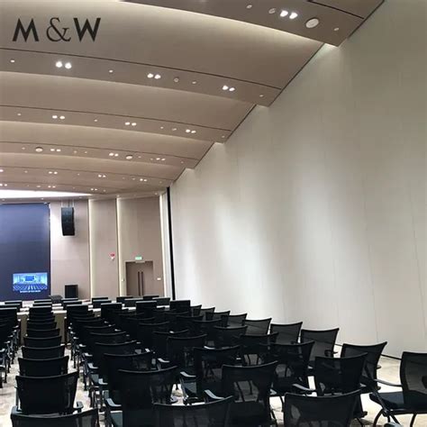 Mandw School Classroom Aluminum Frame Movable Partition Wall Kindergarten Sliding Removable