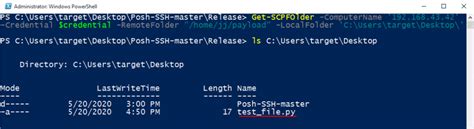 powershell scp to transfer files between windows and linux infosecone