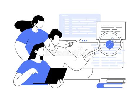 Software Testing Isolated Cartoon Vector Illustrations Stock Illustration Illustration Of