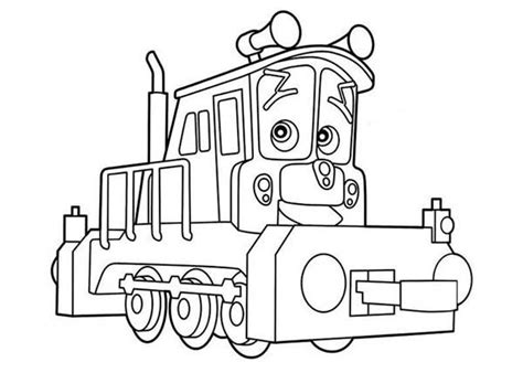 Lovely Dunbar Of Chuggington Coloring Page Download And Print Online