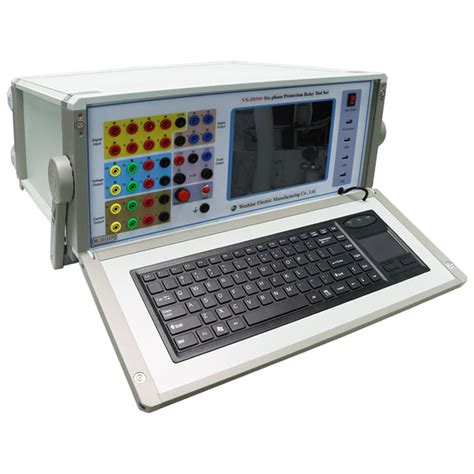 Portable Six Phase Secondary Current Injection Relay Test Relay Test Unit Microcomputer Control