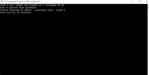 Given The Length And Breadth Of A Rectangle Write A Program To Find
