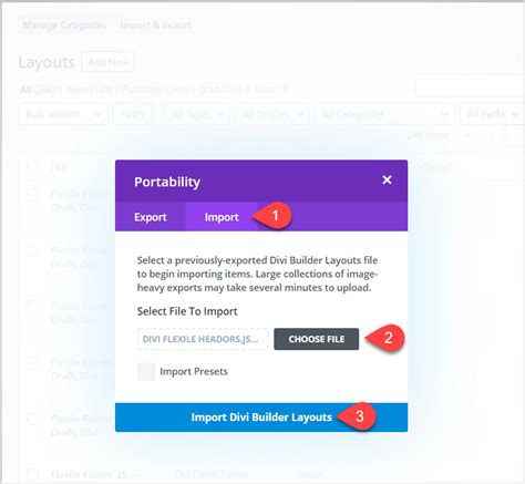How To Install And Use Headers Divi Extended Documentation