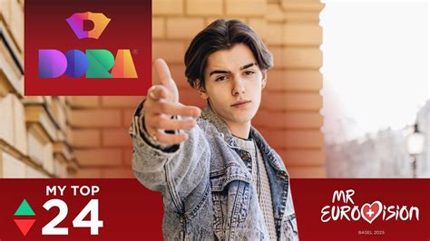 Dora 🇭🇷 My Top 24 Eurovision 2025 Youtube