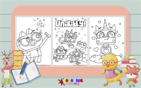 Princess Unikitty Coloring Pages